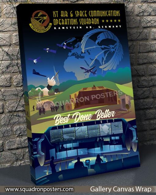 Ramstein AB 1st ACOS - Squadron Posters