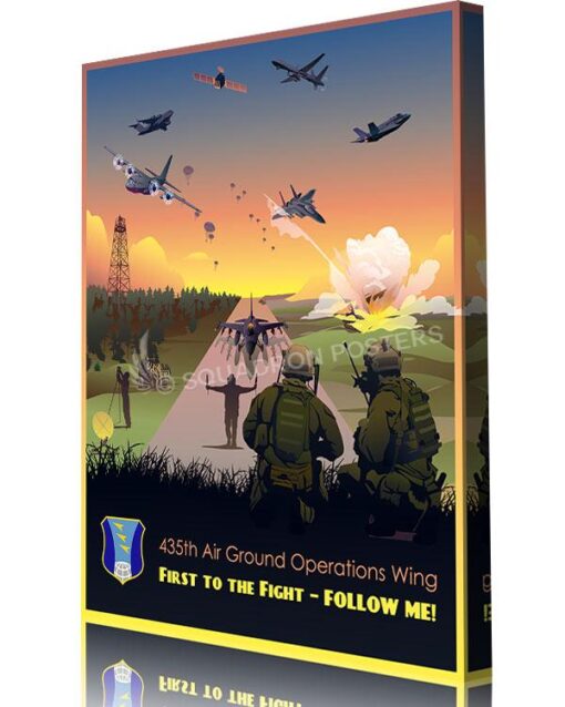 Ramstein AB 435th AGOW - Squadron Posters