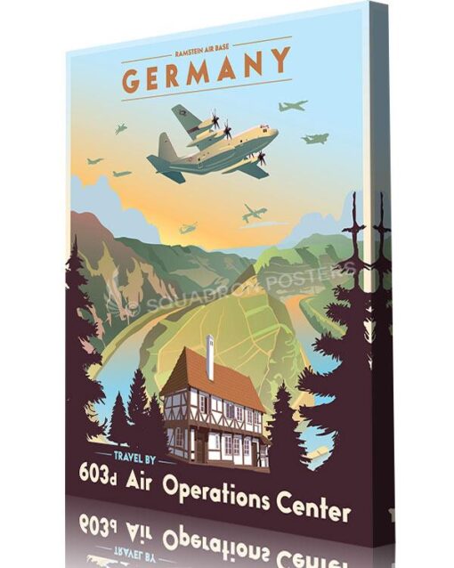 Ramstein AB Germany 603d AOC - Squadron Posters