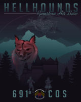 691st COS Ramstein AB Germany poster art - Squadron Posters