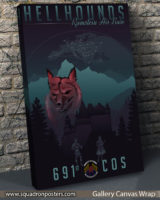 691st COS Ramstein AB Germany poster art - Squadron Posters