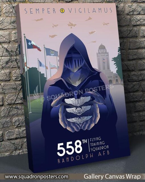 Randolph AFB 558th FTS - Squadron Posters