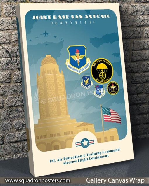 Randolph AFB HQ AETC AFE - Squadron Posters