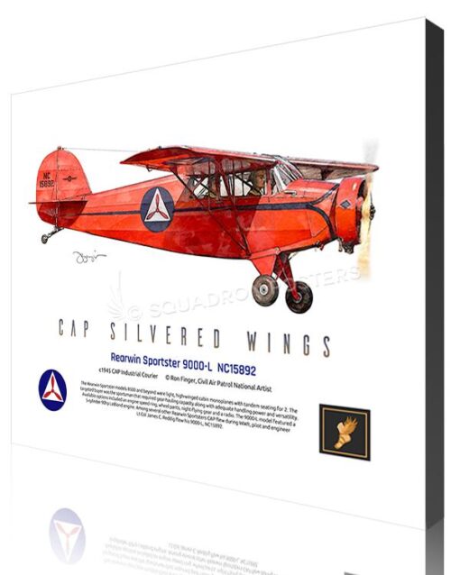 Rearwin Sportster 9000L NC15892 - Squadron Posters