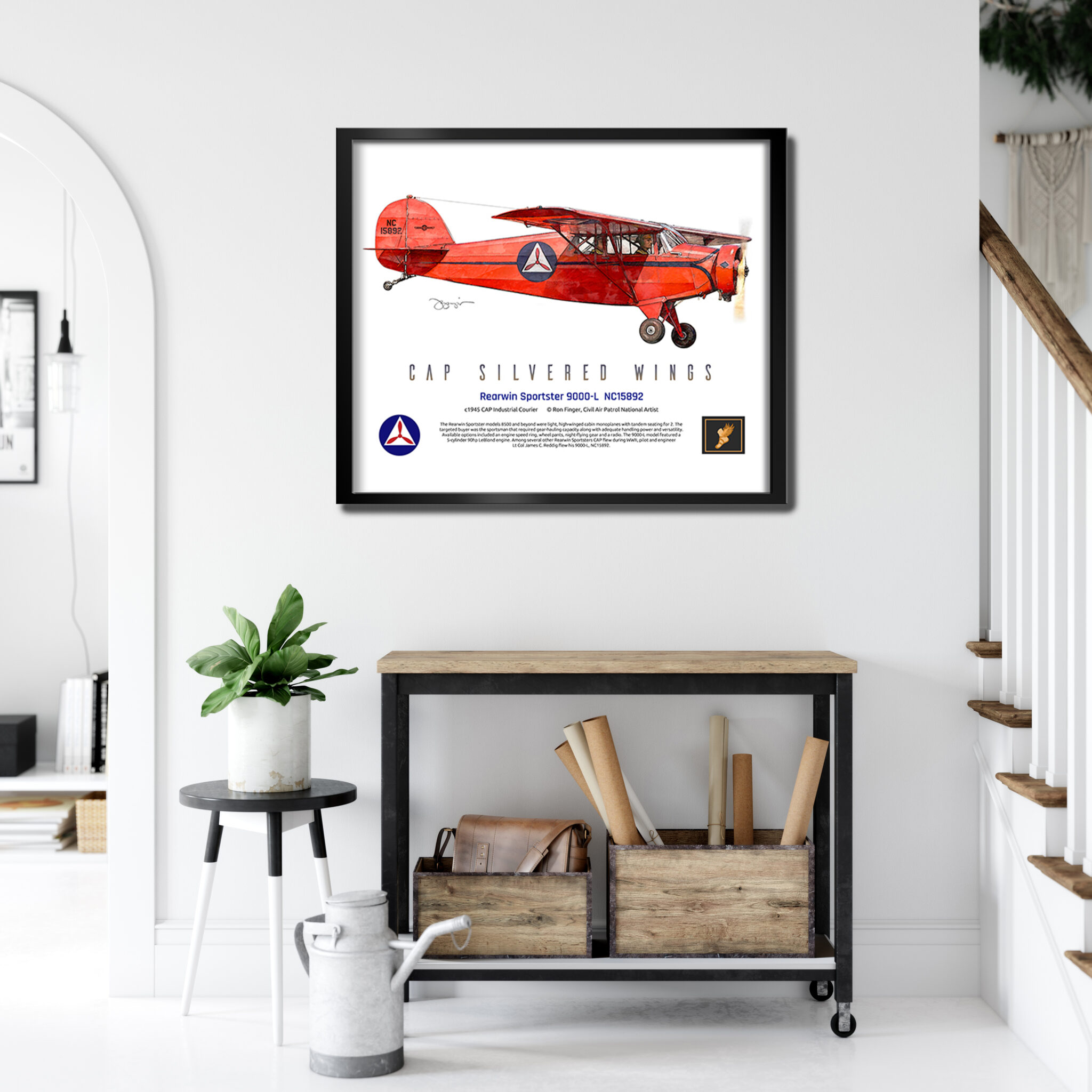 Rearwin Sportster 9000L NC15892 - Squadron Posters