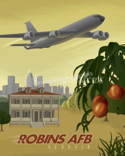 Robins AFB KC-135 - Squadron Posters