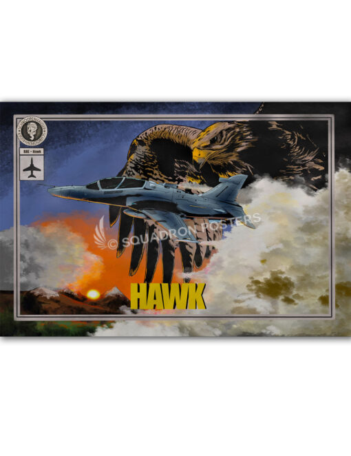Hawk Comic Book Cover - Squadron Posters