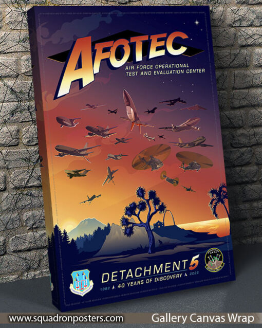 AFOTEC Det 5 Art - Squadron Posters