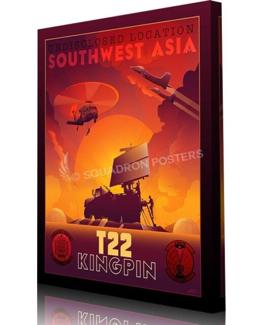 SW Asia 727 EACS - Squadron Posters