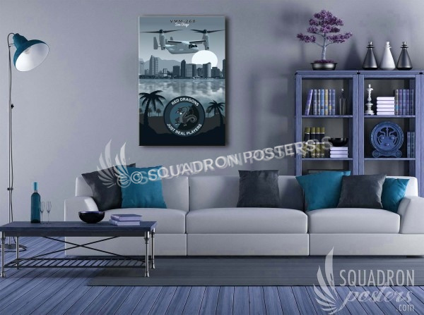 VMM-268 MV-22 Red Dragons - Squadron Posters