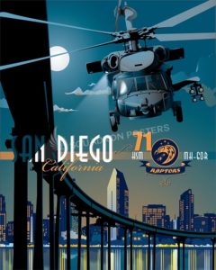 HSM-71 NAS North Island MH-60R - Squadron Posters