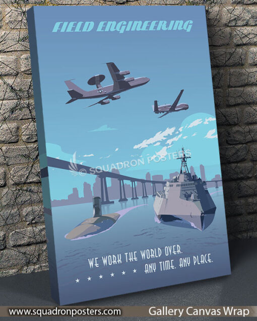 San Diego Field Engineering - Squadron Posters