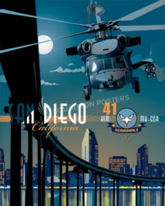 HSM-41 NAS North Island MH-60R - Squadron Posters