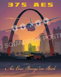 Scott AFB 375th AES - Squadron Posters