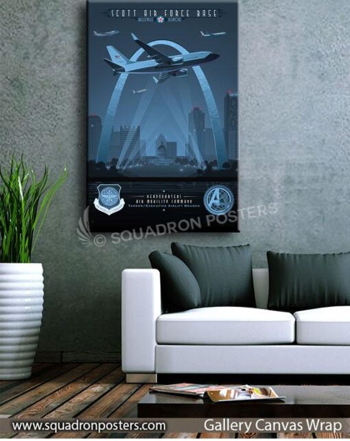 Scott AFB HQ AMC - Squadron Posters