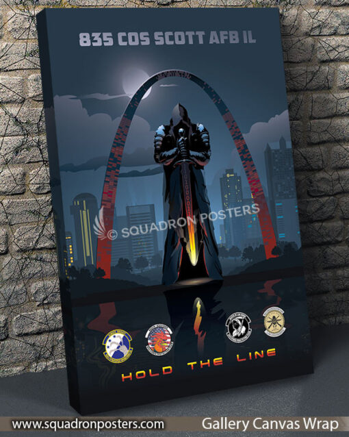 Scott AFB 835th COS - Squadron Posters