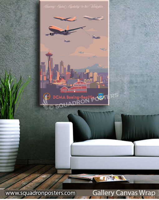 Defense Contract Management Agency Boeing-Seattle - Squadron Posters