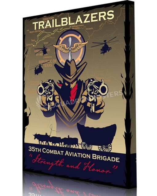 Sedalia Missouri 35th CAB - Squadron Posters