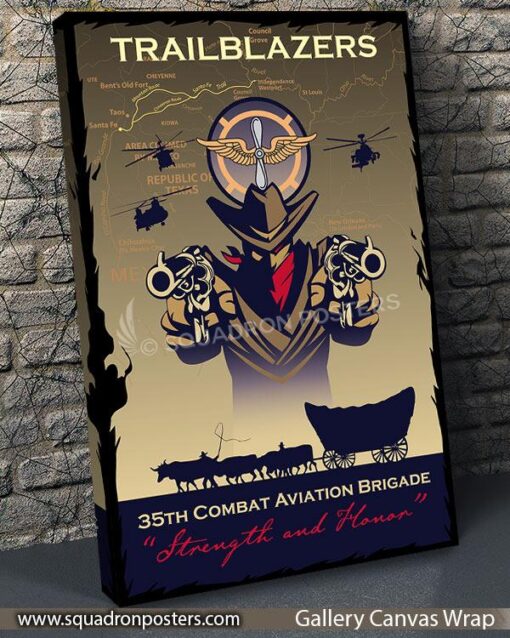 Sedalia Missouri 35th CAB - Squadron Posters