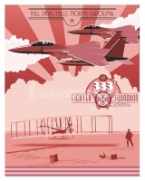 Seymour Johnson AFB - 333D FS - Squadron Posters