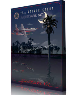 Shaw AFB 25th Attack Group - Squadron Posters