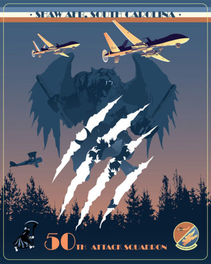 Shaw AFB 50th Attack Squadron - Squadron Posters