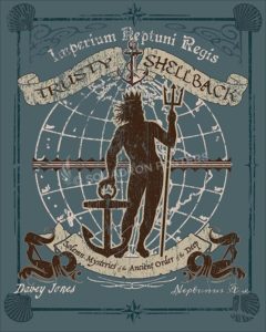 Trusty Shellback poster Art - Squadron Posters