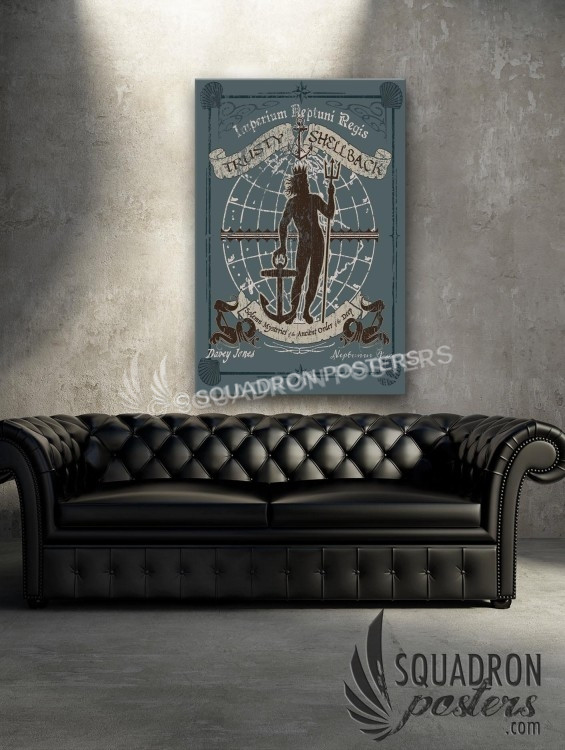 Trusty Shellback poster Art - Squadron Posters
