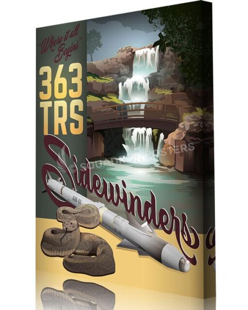 Sheppard AFB 363 TRS AIM-9X - Squadron Posters