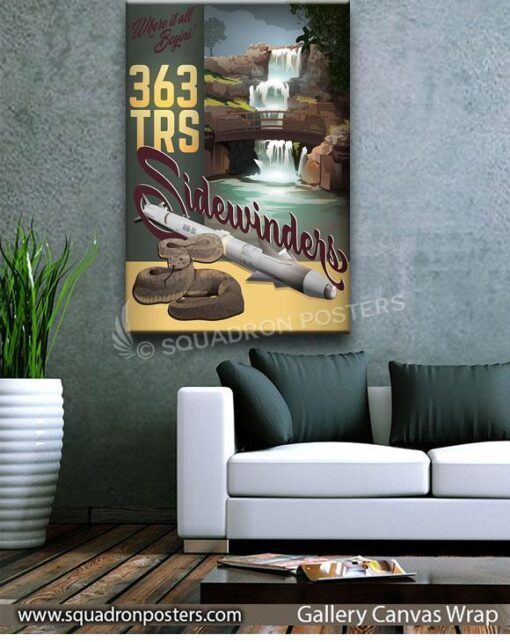 Sheppard AFB 363 TRS AIM-9X - Squadron Posters
