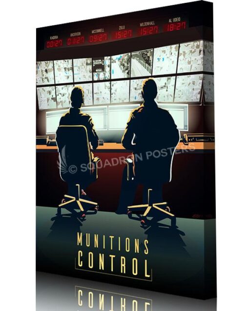 363d TRS Munitions Control - Squadron Posters