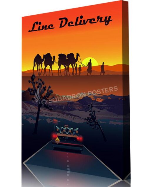 Sheppard AFB Munitions Line Delivery 363d TRS - Squadron Posters