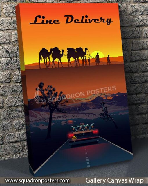 Sheppard AFB Munitions Line Delivery 363d TRS - Squadron Posters