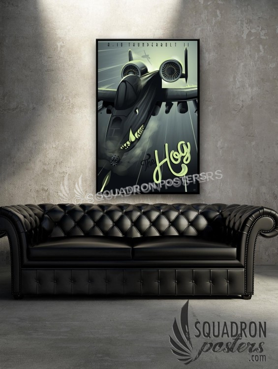 A-10 Warthog - Squadron Posters