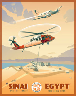 AVCO Task Force Sinai Poster Art - Squadron Posters