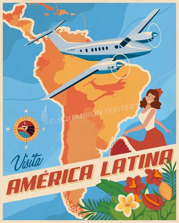 South American King 571st MSAS - Squadron Posters