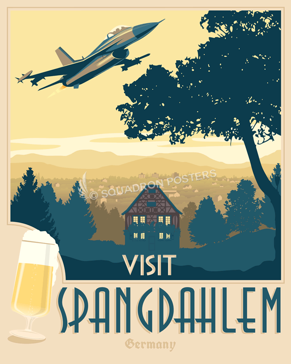Spangdahlem AB F-16 - Squadron Posters