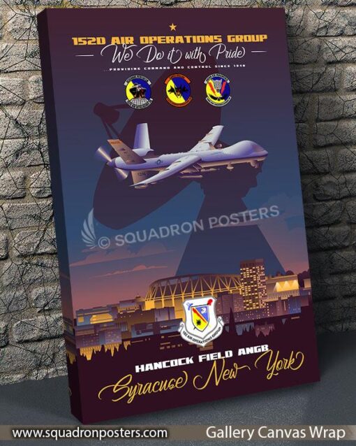 Hancock Field ANGB 152d AOG - Squadron Posters