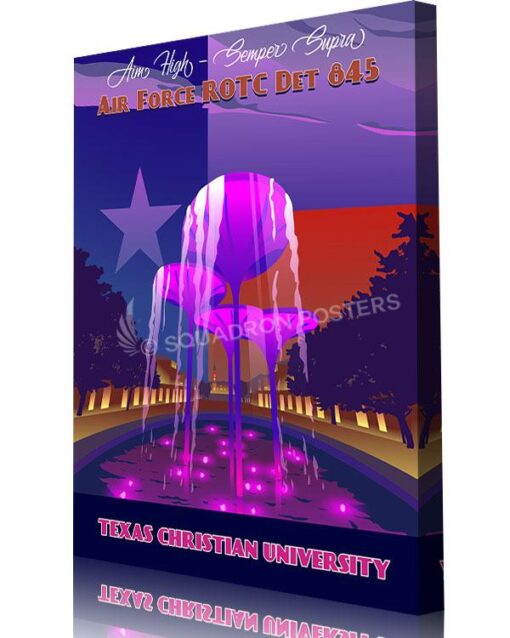 Texas Christian University AFROTC Det 845 Art - Squadron Posters