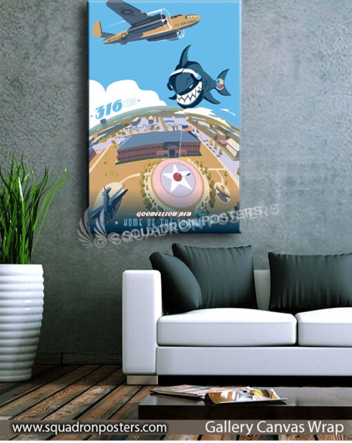 Goodfellow AFB 316th Training squadron - Squadron Posters