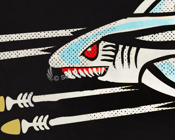 75th Fighter Squadron Heritage Flag - Squadron Posters