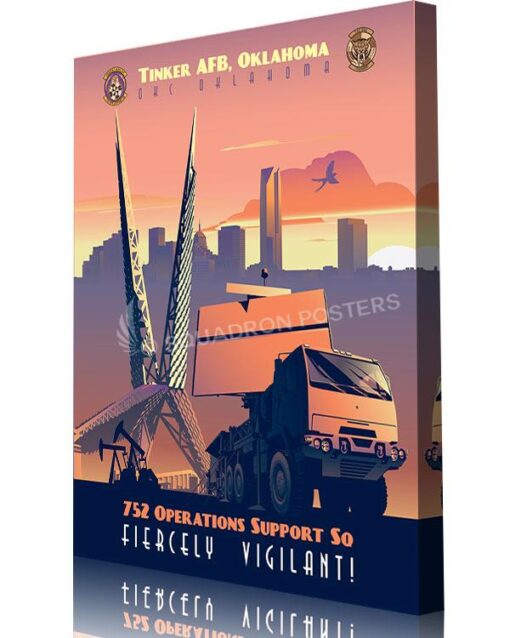 Tinker AFB 752 OSS - Squadron Posters