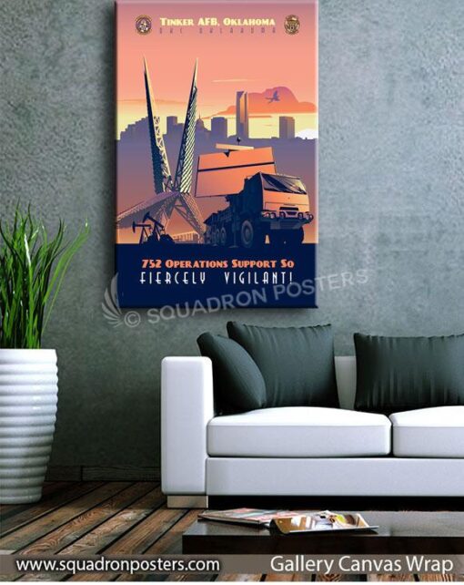 Tinker AFB 752 OSS - Squadron Posters