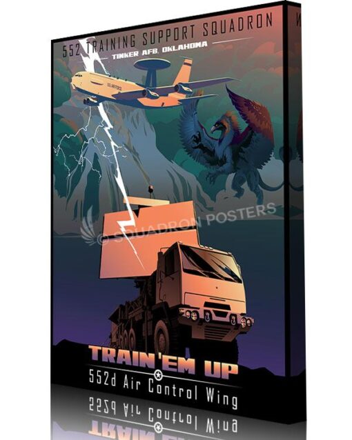 Tinker AFB 552d TRSS - Squadron Posters