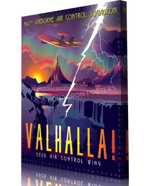 Tinker AFB E-3 960th AACS - Squadron Posters