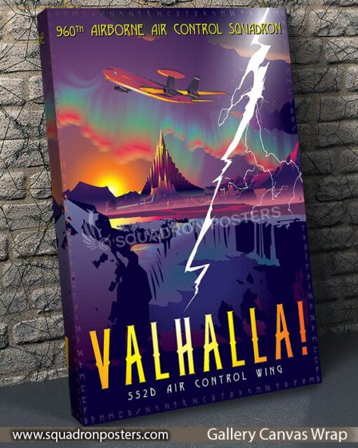 Tinker AFB E-3 960th AACS - Squadron Posters