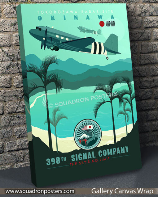Tokorozawa Radar Site 398th Signal Company - Squadron Posters