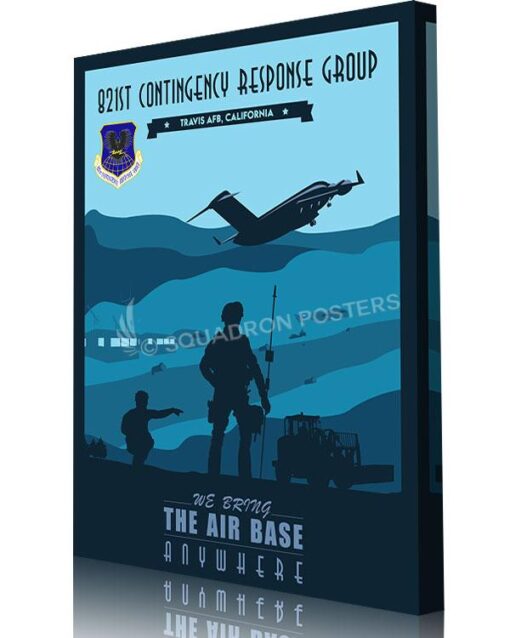 Travis AFB 821st CRG - Squadron Posters