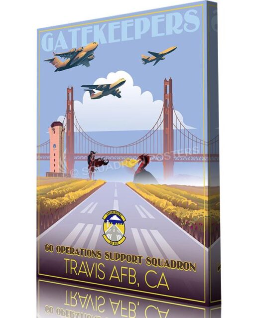 Travis AFB 60th OSS - Squadron Posters