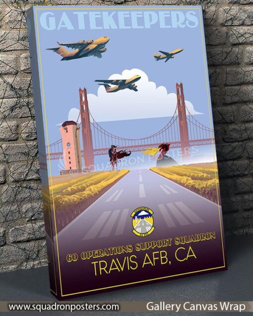 Travis AFB 60th OSS - Squadron Posters